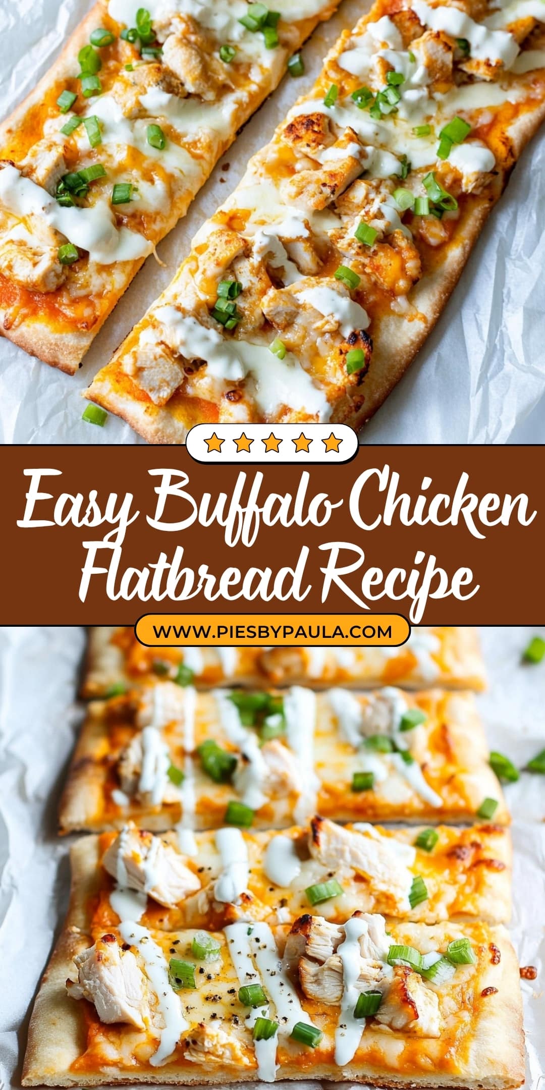 Buffalo Chicken Flatbread: Spicy & Cheesy Recipe