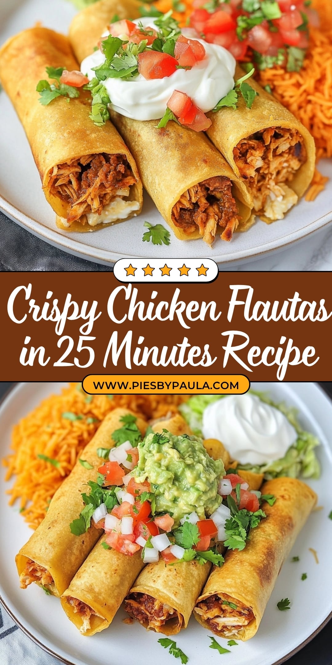 Chicken Flautas: Crispy Tortillas & Gooey Cheese Recipe
