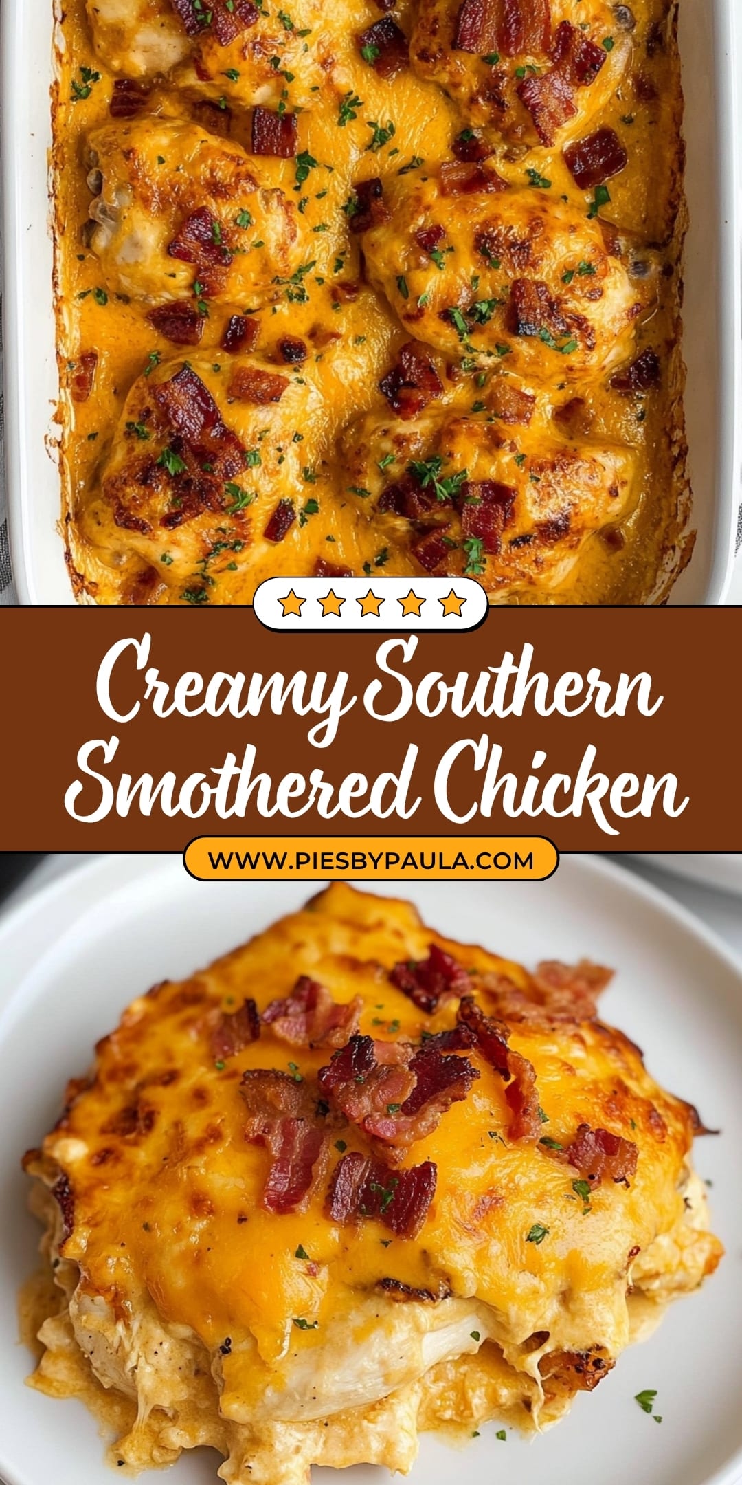Creamy Smothered Southern Style Chicken: Cozy & Delicious