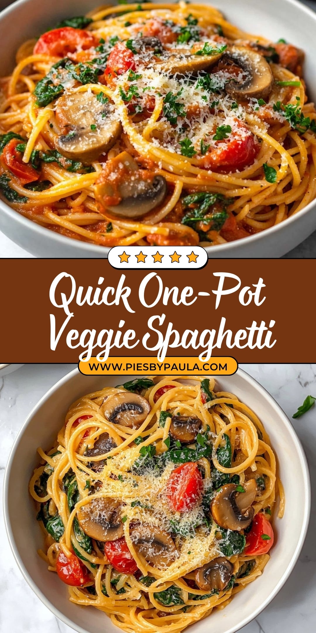 One-Pot Vegetarian Spaghetti: Cozy Family Dinner Recipe