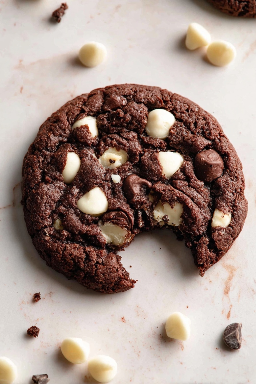 Double Chocolate White Chip Cookies – Irresistibly Fudgy & Delicious