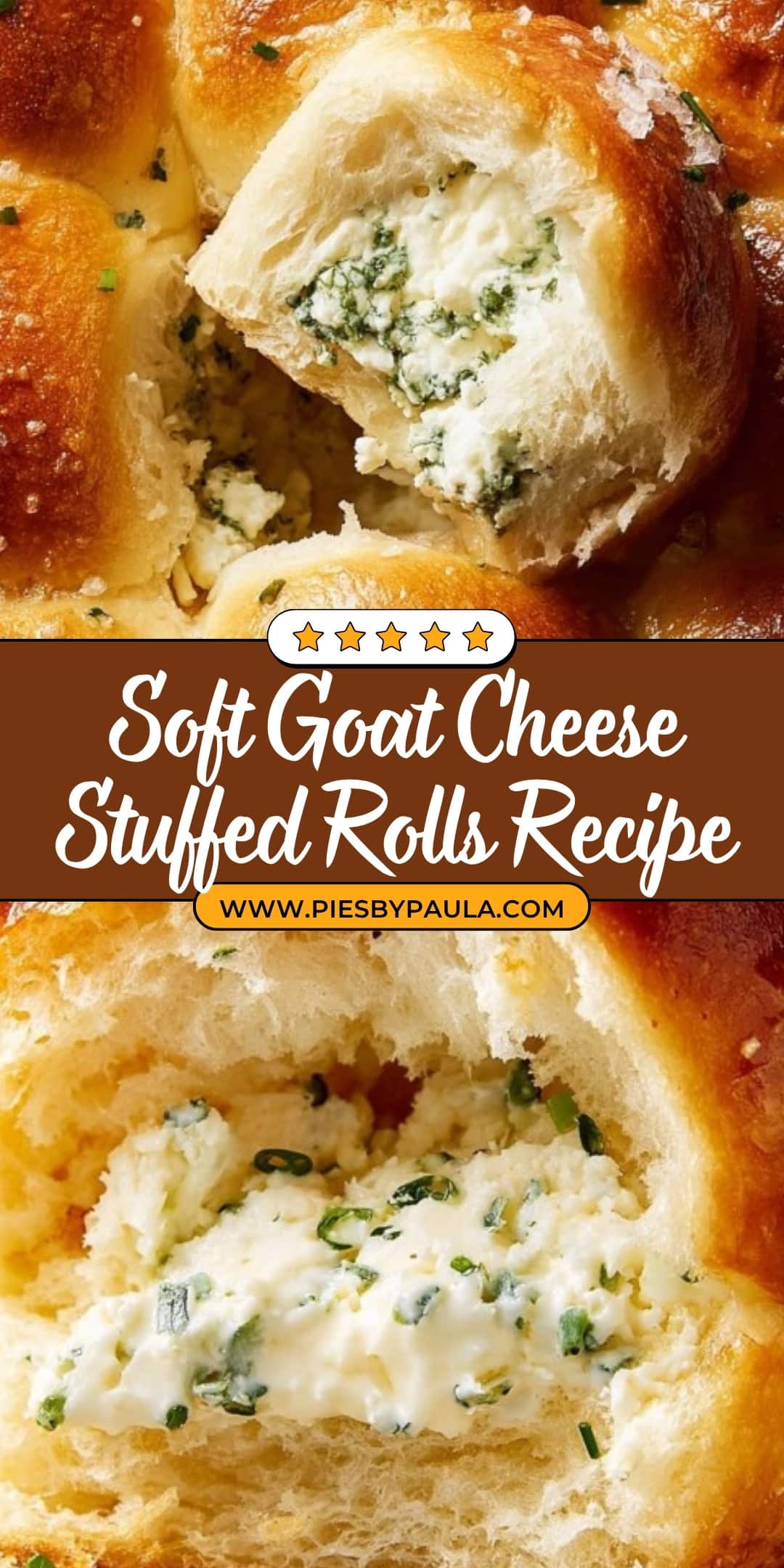 Goat Cheese Stuffed Rolls – Irresistible Savory Bread Buns