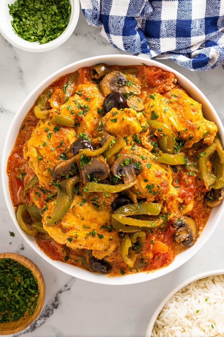 Chicken Marengo Stew Recipe: Hearty & Comforting Italian Classic