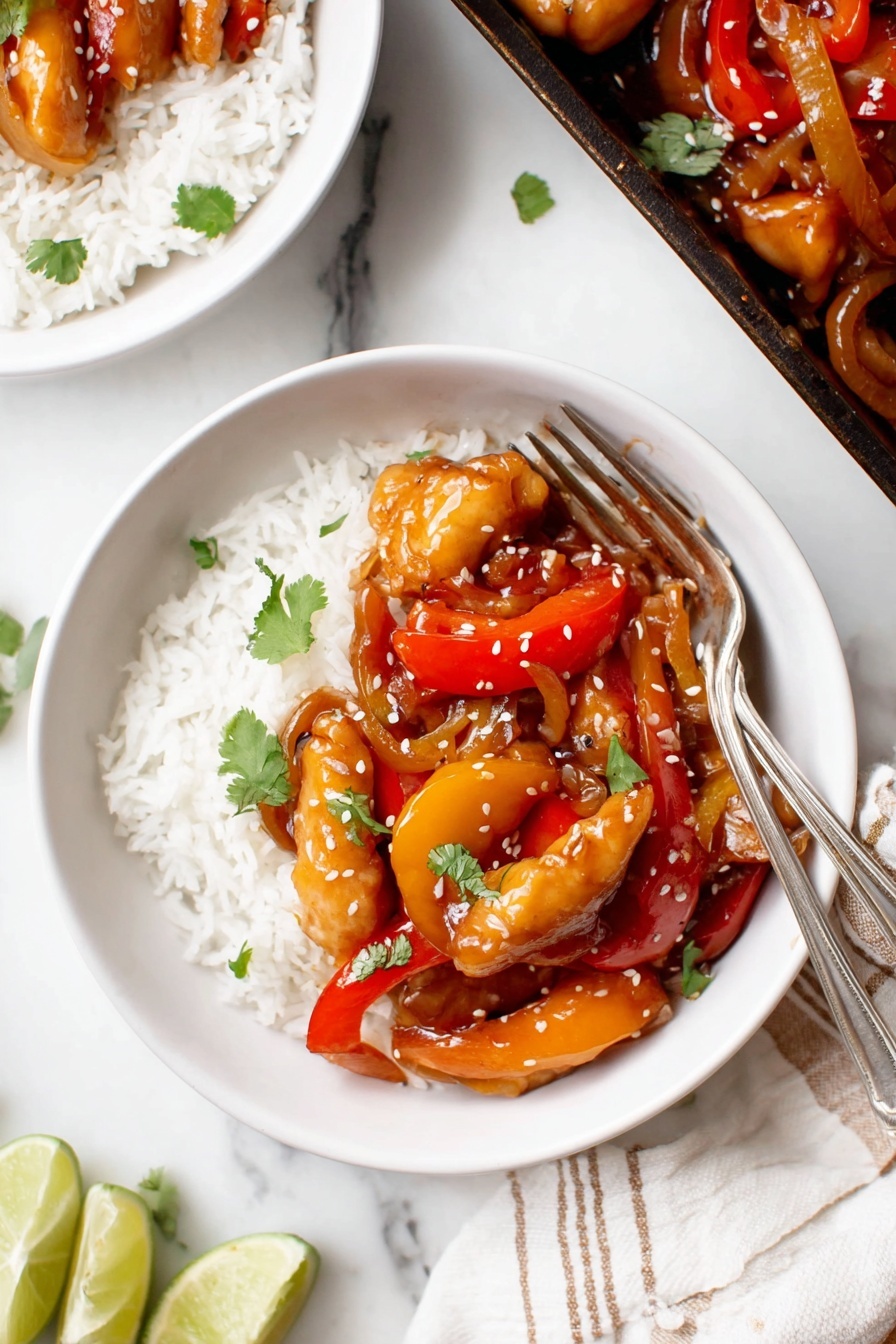 Hawaiian Chicken Sheet Pan - Delicious Tropical Dinner