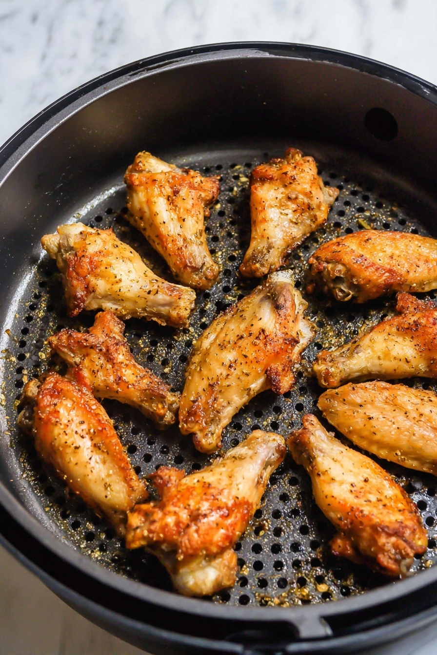 Air Fryer Lemon Pepper Chicken Wings: Crispy & Flavorful