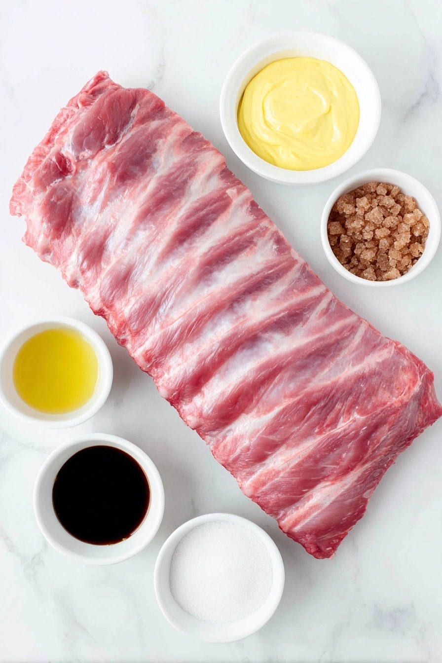 Honey Mustard Glazed Ribs - Irresistibly Juicy & Tender