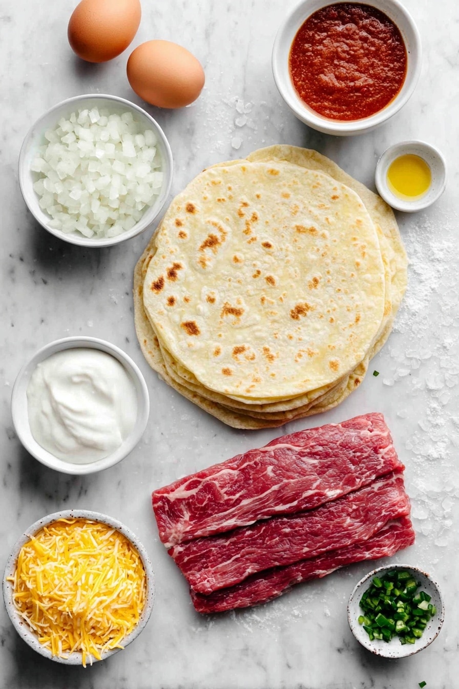 Steak Sour Cream Enchiladas: Creamy & Flavorful Comfort Dish