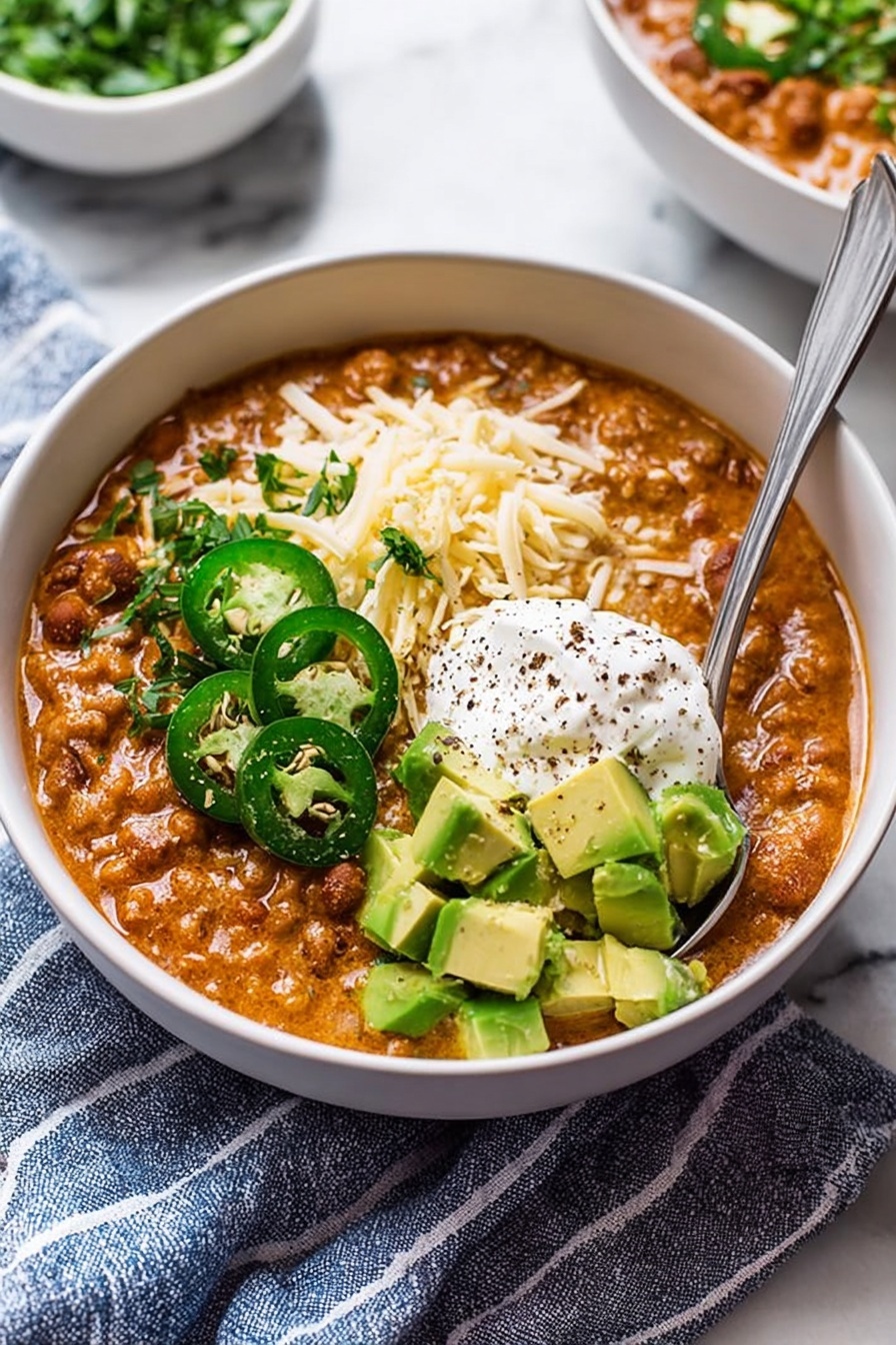 White Bean Turkey Chili: Healthy & Hearty Comfort Food