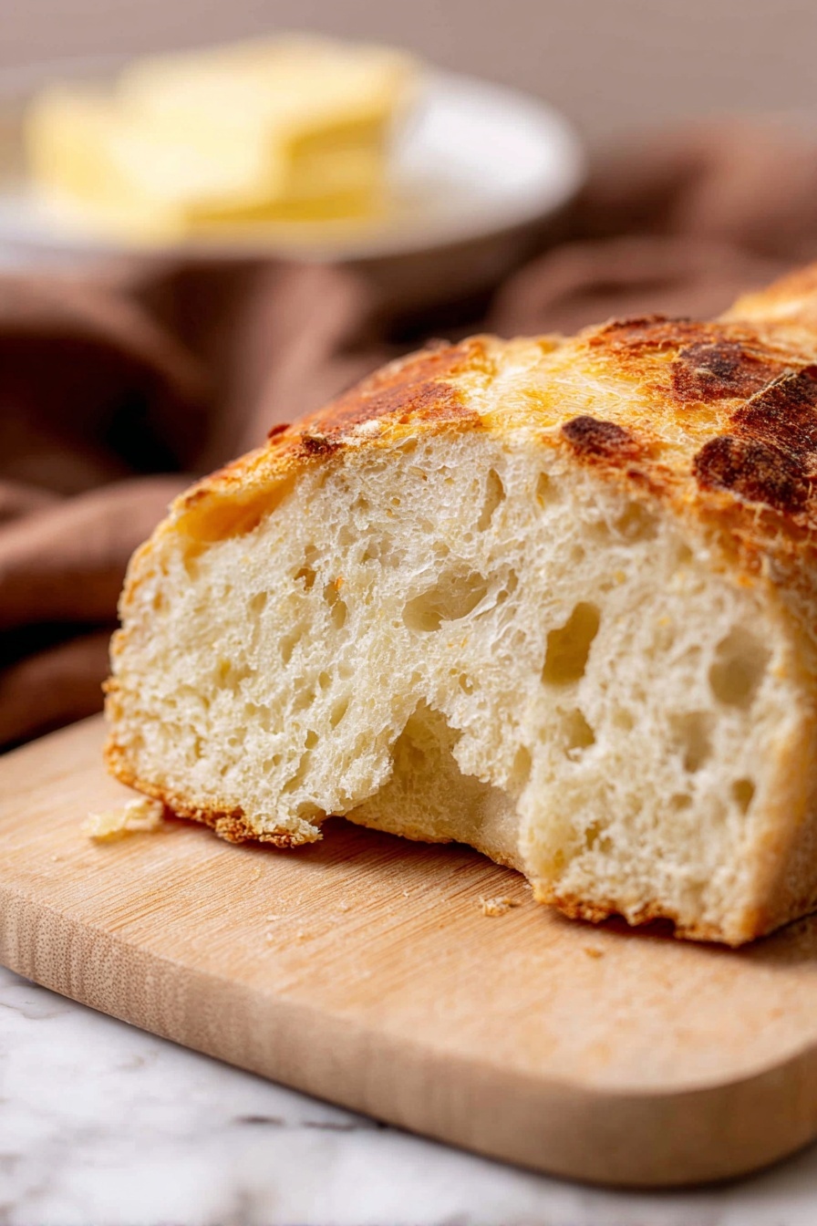 No Knead Italian Bread: Easy, Rustic Artisan Loaf