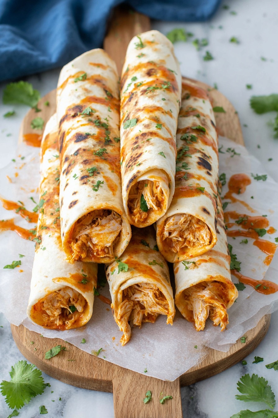 Honey BBQ Chicken Taquitos Recipe | Irresistibly Crispy & Flavorful