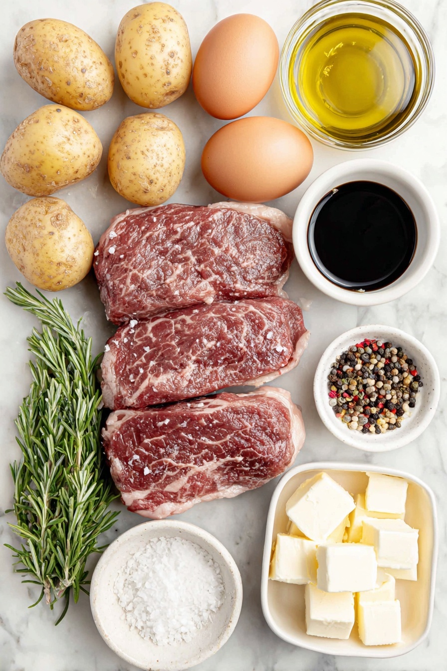 Garlic Butter Steak and Potatoes: Irresistible Skillet Dinner