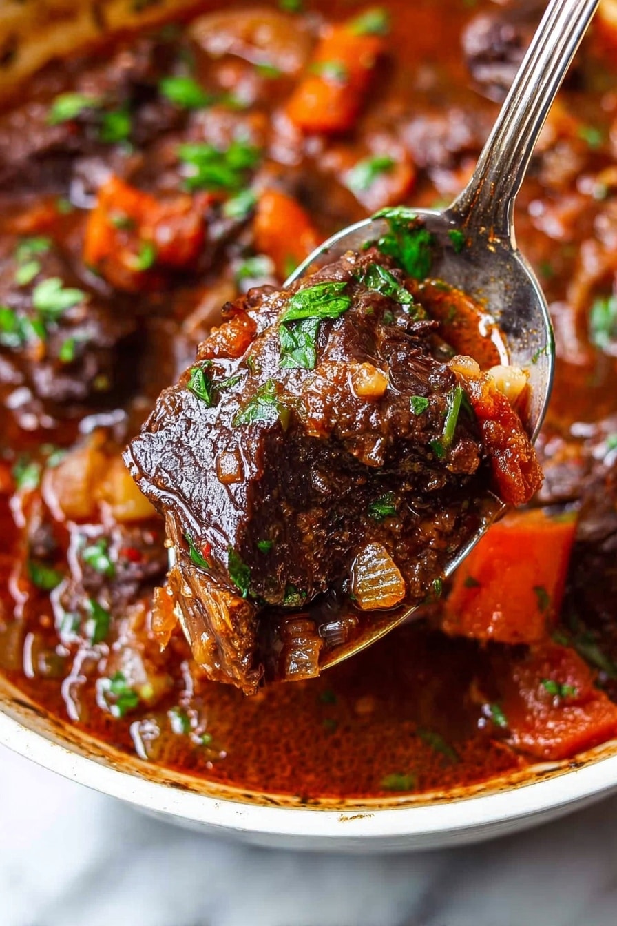 Slow Cooker Osso Bucco Beef Shanks | Tender, Rich & Cozy