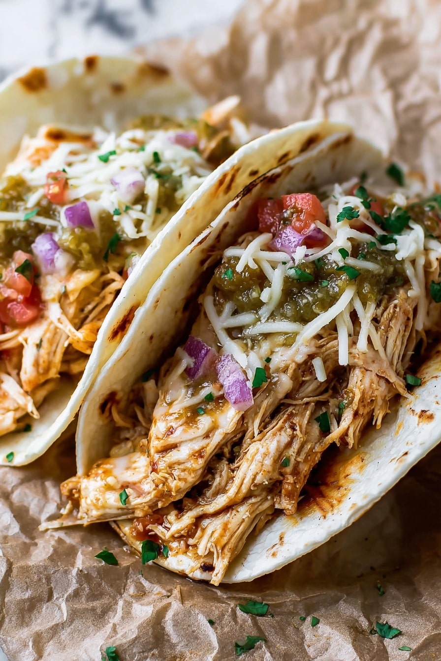 Salsa Verde Crockpot Chicken: Easy, Flavorful Slow Cooker Meal