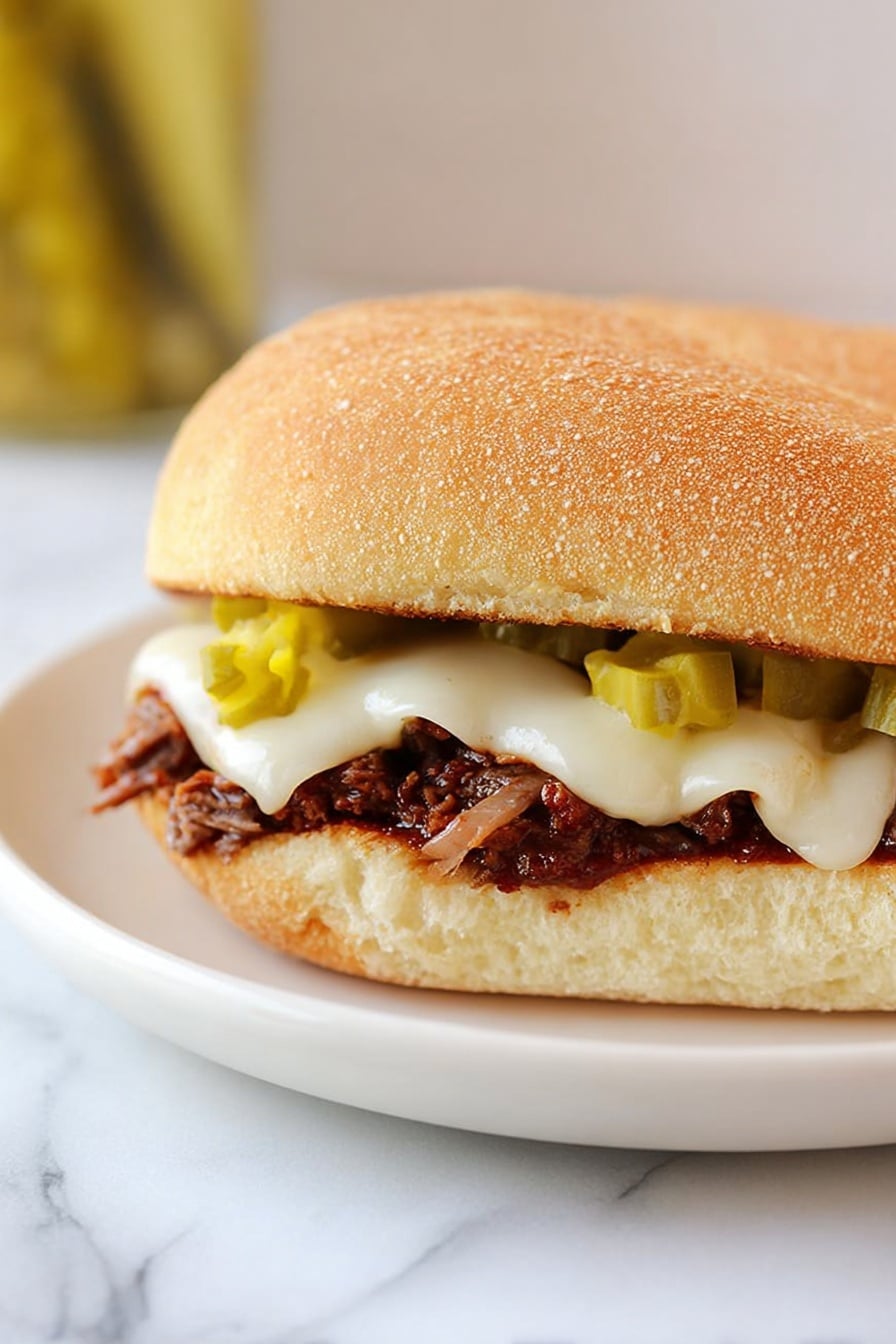 Slow Cooker Italian Beef Sandwiches: Juicy, Tender & Flavorful