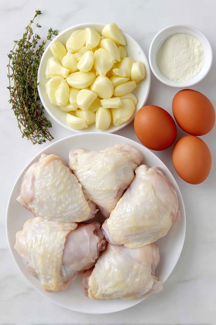 Garlic Chicken Thighs with Bacon: Irresistible Flavor Bombs